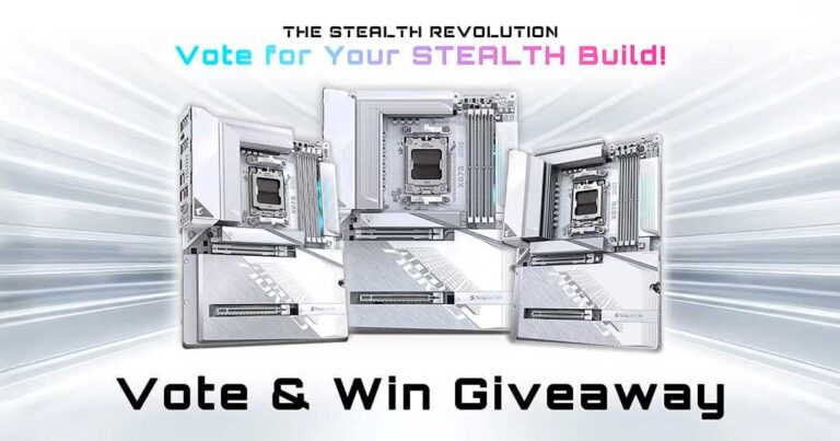 Gigabyte: Vote For Your Stealth Build Giveaway 2026 - GiveawayDrop.com