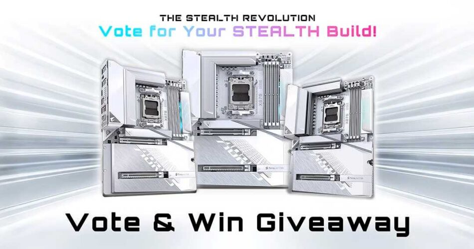 Gigabyte: Vote For Your Stealth Build Giveaway 2026 - GiveawayDrop.com
