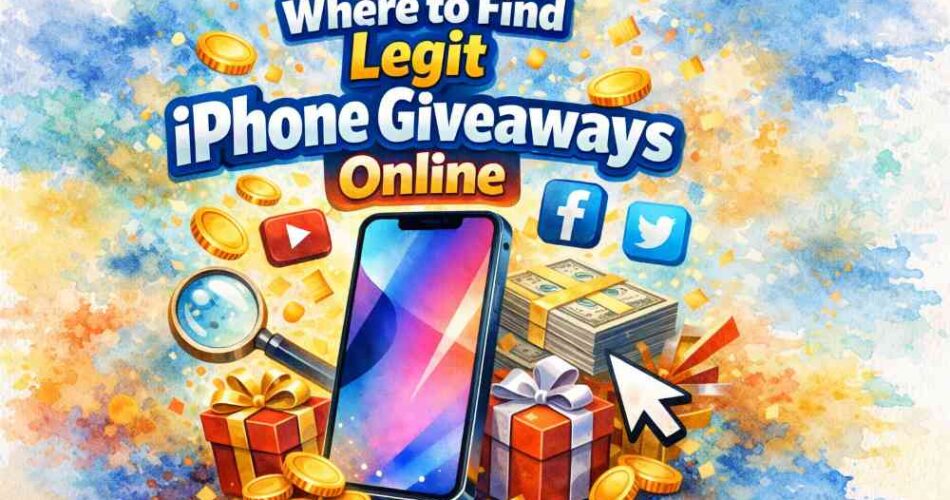 Where to Find Legit iPhone Giveaways Online - GiveawayDrop – Free ...